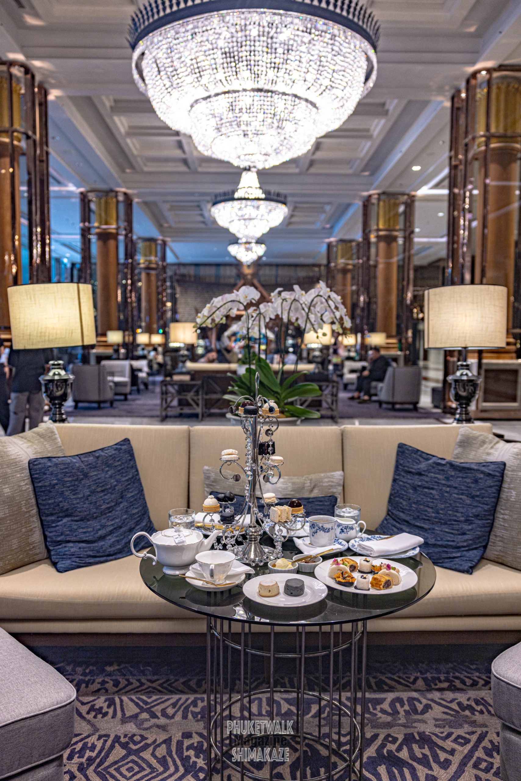 【Mystical Charm Black & White Afternoon tea】 at Bangkok Marriott Hotel ...